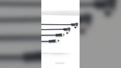M8 Connector IP67  Pin Straight Female Cable