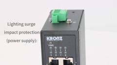 Industrial Ethernet Switch 8 Port DIN Rail Mount
