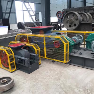 Long Service Life Roll Crusher Adjustable Discharge Size Crusher Machinery