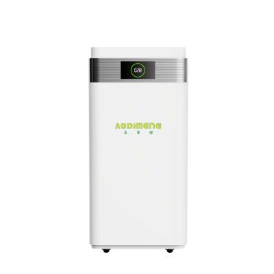 China OEM Negative Ion Anion air sterilizer HEPA Filter ABS Material Air Purifier GRAY air cleaner For Home Offive KTV Hotel for sale