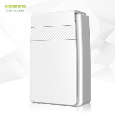 China HEPA Innovative Multifunction white grey ionizer OEM ABS Material air purifier ion air purifier for sale