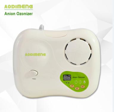 China OEM RoHS Portable Mini Auto Negative Ions Air Cleaner Anion Ozone White Air Purifier Ionizer for sale