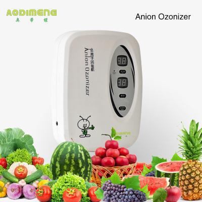 China OEM or ODM Grey 400mg/h Negative ion Ozonizer Anion Odor Eliminator ABS Material Water Treatment generator price for sale