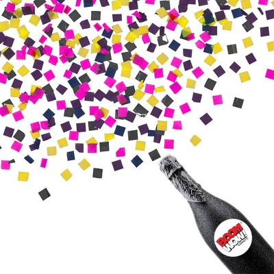 China Boomwow New Design 100% Biodegradable Champagne Bottle Confetti Cannon for sale