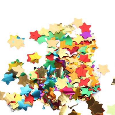 China Boomwow metallic star shape confetti for party decoration-colorful for sale