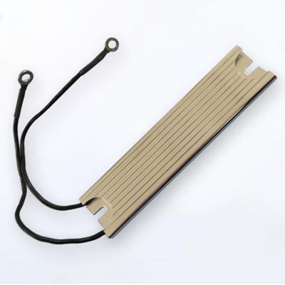 China RXLG 1000W-2000W power aluminum shell resistors whirt Load aging brake resistance 3000W 100R for sale