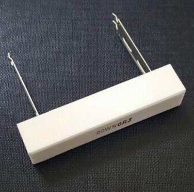 China Cement resistor with compact type and excellent stability, non-inductive available upon request for sale