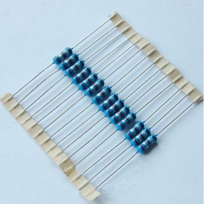 China High precision metal film resistor 0.25W 0.5W 1W 2W 3W 0.1%  0.5% shenzhen for sale