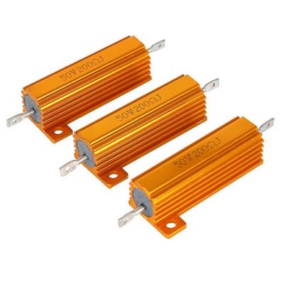 China Aluminium Housing Wire Wound Power Resistor, Small size, high power, high temperature resistance,high temperature wire for sale