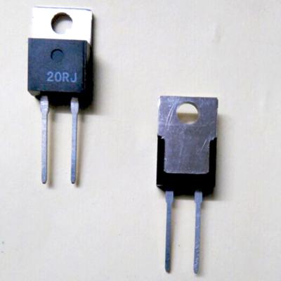 China 25 Watt To220 Package Thick Film Power Resistor,Small size, big power, no inductance,film type resistor for sale