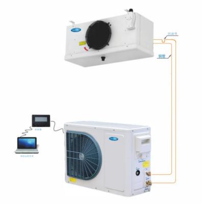 China Kondensator-industrielle Kühlgeräte der Abkühlungs-2HP kondensierende der Einheits-60W zu verkaufen