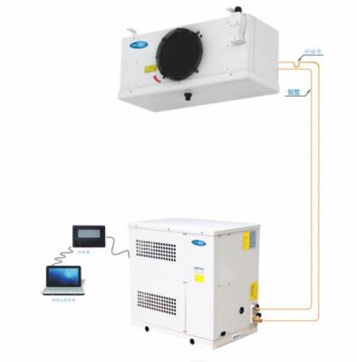 China Kondensator-industrielle Kühlgeräte der Abkühlungs-2HP kondensierende der Einheits-60W zu verkaufen