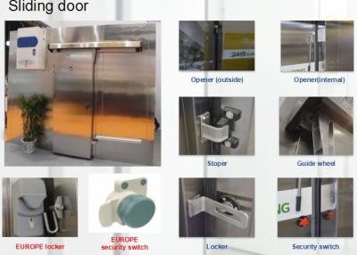 Cina cella frigorifera d'acciaio del refrigeratore 20KW di conservazione frigorifera di 2.0mm per la frutta e le verdure in vendita