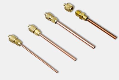 中国 1/4のSAE 1/2 SAE 1の方法充満弁のエアコンの工具セット 販売のため
