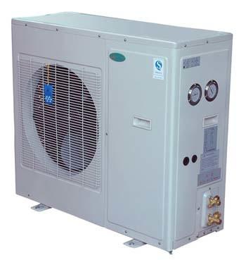 Cina L'aria di 2HP 7HP Copeland ha raffreddato l'unità di condensazione di condensazione della cella frigorifera del fan dell'unità 60W in vendita