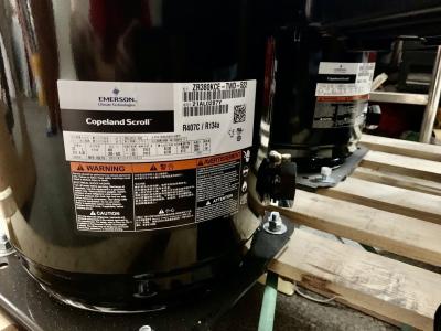 Cina Stato ermetico del compressore ZR380KCE-TWD di Copeland del refrigerante di 32HP R407 nuovo in vendita