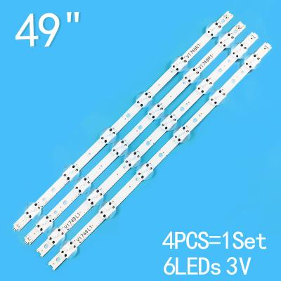 中国 LG49UV340C 49UJ6565ライトストライプ LC490DGG 49 