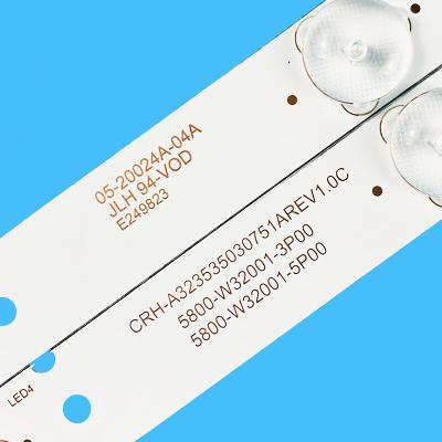 中国 LC320DXJ-SFA2 32HX4003 ライトストリップ 5800-W32001-3P00 05-20024A-04A 販売のため