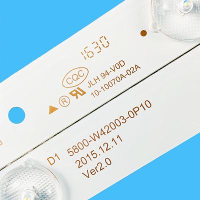 Cina LED-42B700S Skyworth TV retroilluminazione 42E368W RDL420FY Light Bar 5800-W42003-0P10 in vendita