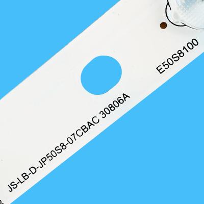 Cina Per il nuovo LED 50C380 Light Strip JS-LB-D-JP50S8-071CBAC 30806A E50S8100 in vendita