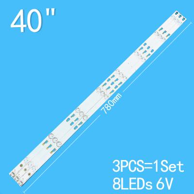 Cina Per il TCL L40F3303B L40F3301B Light Bar TOT_ 40F3800_ 3X8_ 3030C_ V1 in vendita