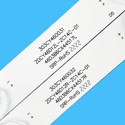 Cina N45C-J D24329 retroilluminazione TV a LED 140424B2 B19 95-100LM 303CY460031 ZDCY46D12L-ZC14C-01 in vendita