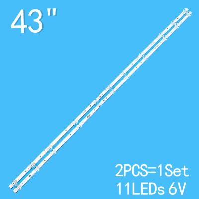 Cina TCL 43A260 43A360 43A160 Striscia luminosa 43HR330M11A1 v1 4C-LB4311-HR01J in vendita