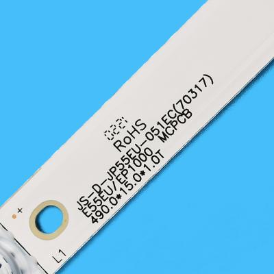 Cina MCPCB 55QHQJP AKTV5534 Linea di retroilluminazione a LED JS-D-JP55EU-051EC 70317 E55EU/EP1000 in vendita