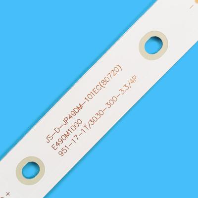 Cina Loroy E49DM1000 LED backlight strip JS-D-JP49DM-101EC 80720 in vendita