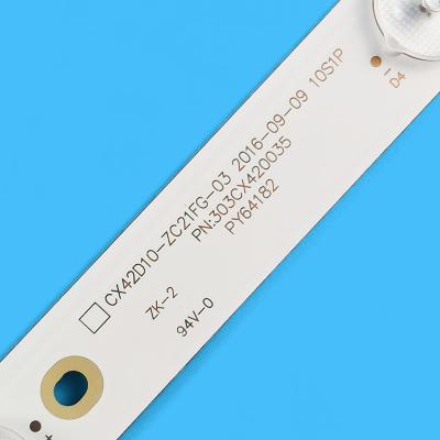 Cina V420HJ2-P01 F42C7000E 42CF19-T2 Fascia luminosa CX42D10-ZC21FG-03 in vendita