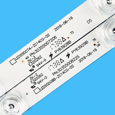 Cina LED55D07A-ZC14CG-02 TCL Immersive TV Led Lamps LE55D8810 JVC LT-55C550 F55A7F1 in vendita