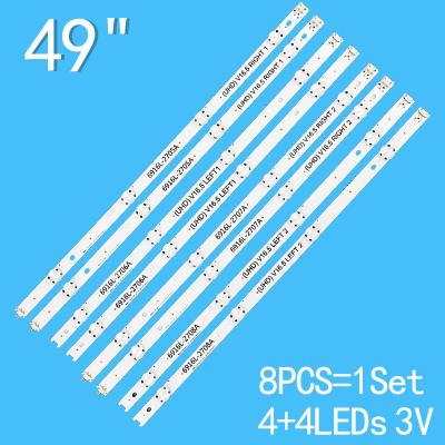 中国 49UH620V 49LH570V LGテレビバックライト 49UH6500 49UH650V 6916L-2705A UHD V16.5 RIGHT 1 販売のため