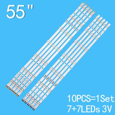 Cina UN55H6203 UN55J6200 Samsung TV Backlight UE55H6204 UE55H6273 UE55H6203 D3GE-550SMA-R1 in vendita