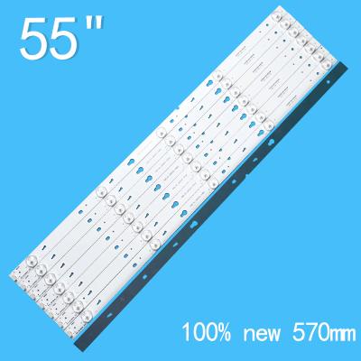 Cina 570mm TCL TV Backlight For T0T-32F3800A YHF-4C-LB3205-YHEX1 55FS3750LBAA D55A710 L55F3303B in vendita