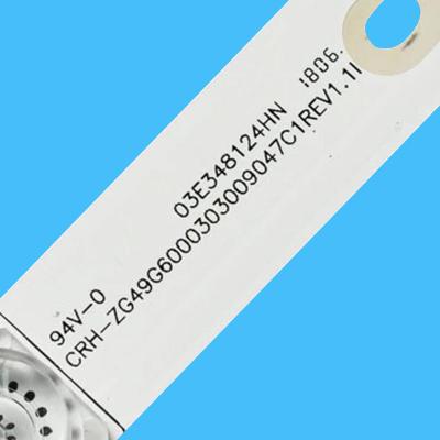 Cina Led Backlight Strip For CRH-ZG49G6000303009047C1 LB-C490F18-E5S-H-G01 in vendita