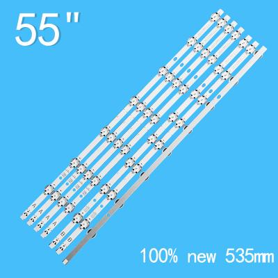 中国 55 Vestel Backlight For SVV550AK7-UHD-7LED-A/ B55U6663DB 55U6763DB 55U5766DB LT-55C760 販売のため