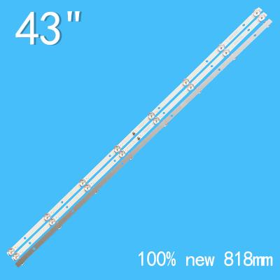 Cina White Monitor Backlight Led Strip For CC02430D818V07 430E(430C) 3X8 4S2P BA2219562 1704-VB03B in vendita