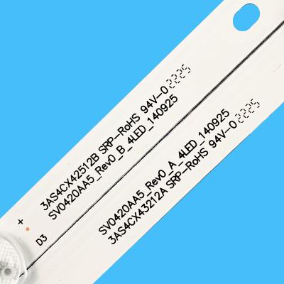 中国 SV0420AA5-ReV0-A-4LED-140925 LED Backlight Strip For TX-42AS500 TX-42ASR600 TH-42A400E TX-42ASW504 販売のため