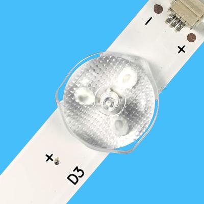 Cina JS-ME32M106ED.908L 90902 Led Strip For Tv Backlight 32D6B6CX58012 MS-T320-3030-08A in vendita