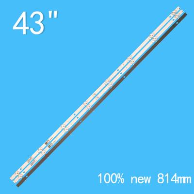 Cina JL.D43081330-269BS-M AJV-4266 Tv Backlight Led Strip For 43D9W DLED43HD 3X8 1002 1004 1009 in vendita
