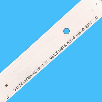 Cina 3v LED Backlight Strip For V0T7-550SMA-R0 UE55AU7175UXXC UE55AU7172UXXH UE55TU8005 in vendita