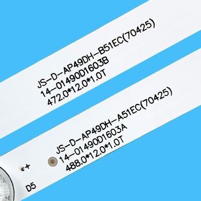 Cina TV Backlight For Xianke LE500-E1W、LY500-E1W JS-D-AP49DH-B51CD JS-D-AP49DH-A51EC 14-01490D1603B in vendita