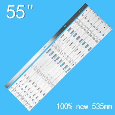 Cina TV Backlight For TCL 55D1800、4C-LB550T-HR7 CRH-AT55D180G303009046B2REV1、55HR332M04A1 V8 in vendita