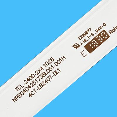 中国 TV Backlight For TCL T24D16DH-02B TCL-240D-2X4 1028 4CT-LB240T-DL1 NPB04D425173BL051-001H 販売のため