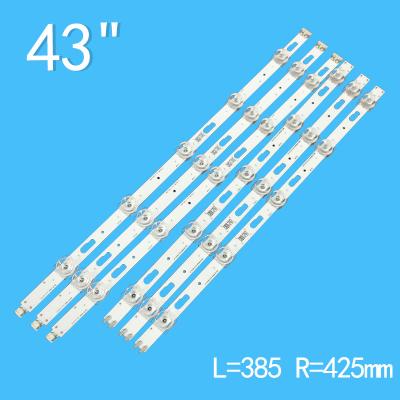 Cina TV Backlight For JL.D430A1330-408AR-M 408AL UN43TU700DF 7000 8000 8200 BN96-50319A 20A LM41-00868A 67A in vendita