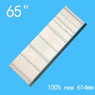 Cina 614mm LED TV Backlight CX65D07-ZC22AG-04 7S1P-303 CX650038-150-155/5.8-6.0-61.7CM 7LED-(WK-978) in vendita