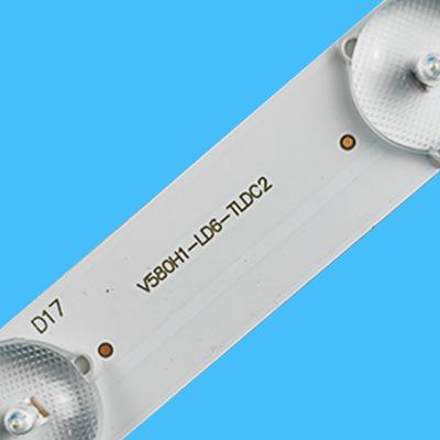 Cina 6V LED TV Backlight V580H1-LD6-TLDC2 V580H1-LD6-TRDC2 For 58inch LCD TV in vendita