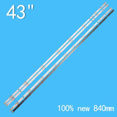 Cina 43'' TV Backlight Per JL.D430A1330-078HS-M_V01 JL.D430B1330-078HS-M_V01 SVV430A52_A/B_REV01_0170607 in vendita