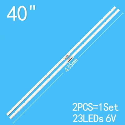 Cina Lumiere di fondo per TV per LM41-00550A 00549A BN96-45955A AOT-40-NU7100F UA40NU7300J UA40NU7100 UE40NU7100 NU7100 in vendita