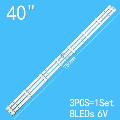 Cina 40' retroilluminazione TV Per MS-L2695 V1 RCA Rtv4019sm Econ EX-40FS001B LC-40Q3000U LC-40Q5020U 40dfs69 JL.D39681330-003BS-M Lb3960 in vendita
